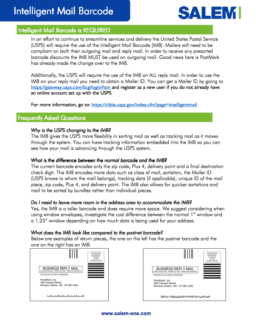 Resources - Salem One